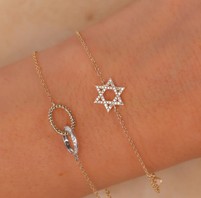 Diamond Oval Bracelet – Tracy Paige Jewelry